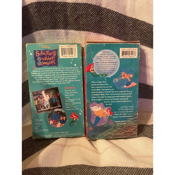 Disney | Media | 2 Little Mermaid Vhs Tapes | Poshmark